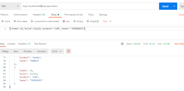 PHP – simple REST API – step by step – Dev Bay – front-end tips